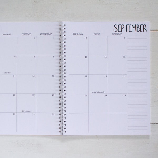 Decorated Weekly Planner - Etsy