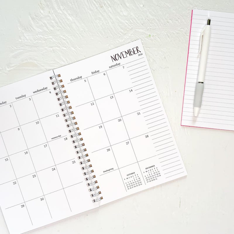 2026 5x8 Spiral Planner - Etsy
