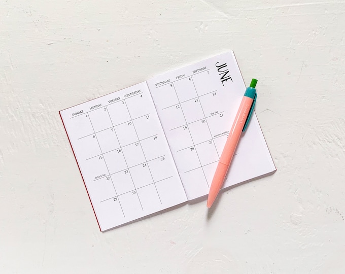 2025 Mini Monthly Planner - Etsy