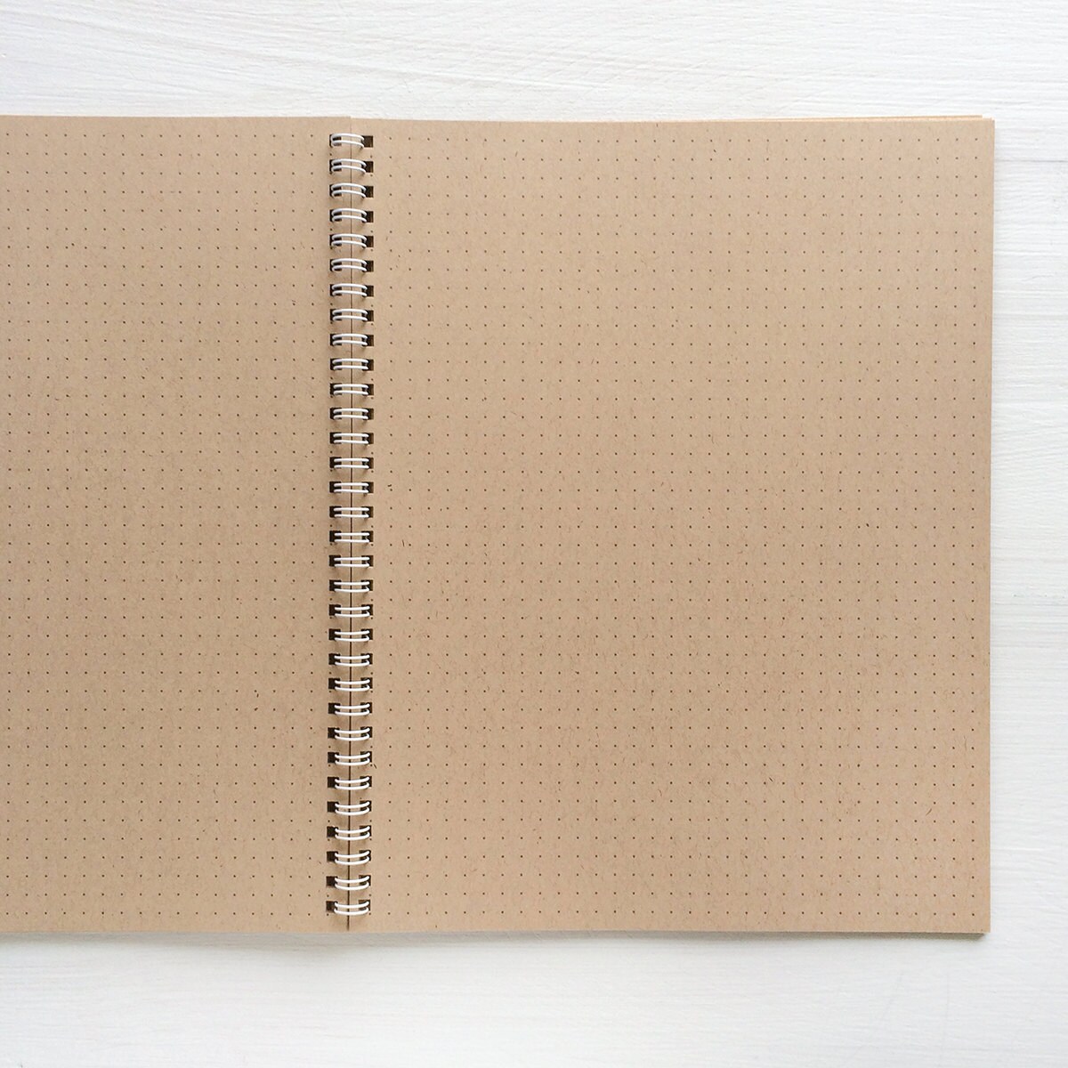 Large Kraft Monthly Spiral Planner Start Any Month 1 Page - Etsy