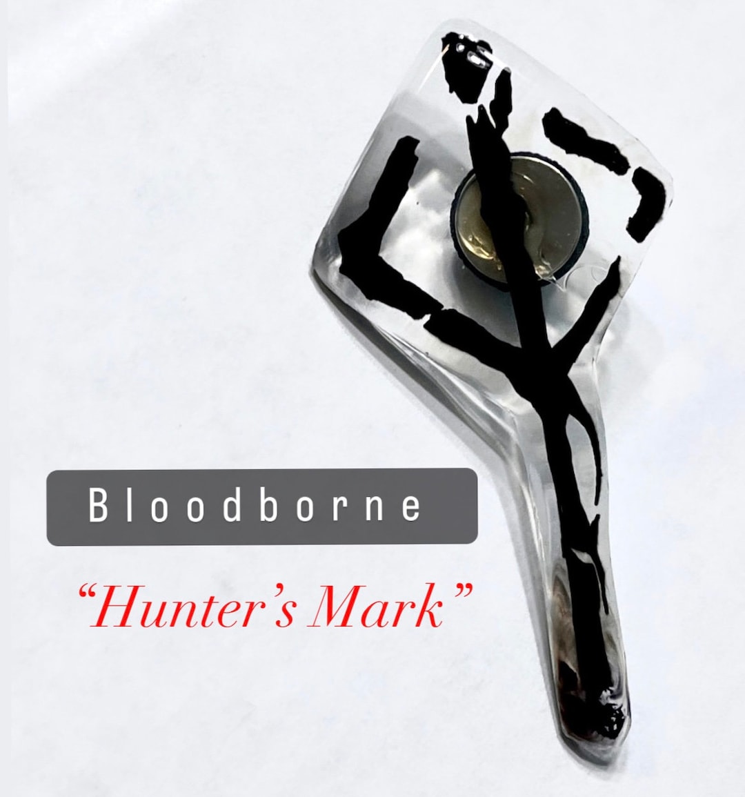 Bloodborne Hunter's Mark Pin - Etsy