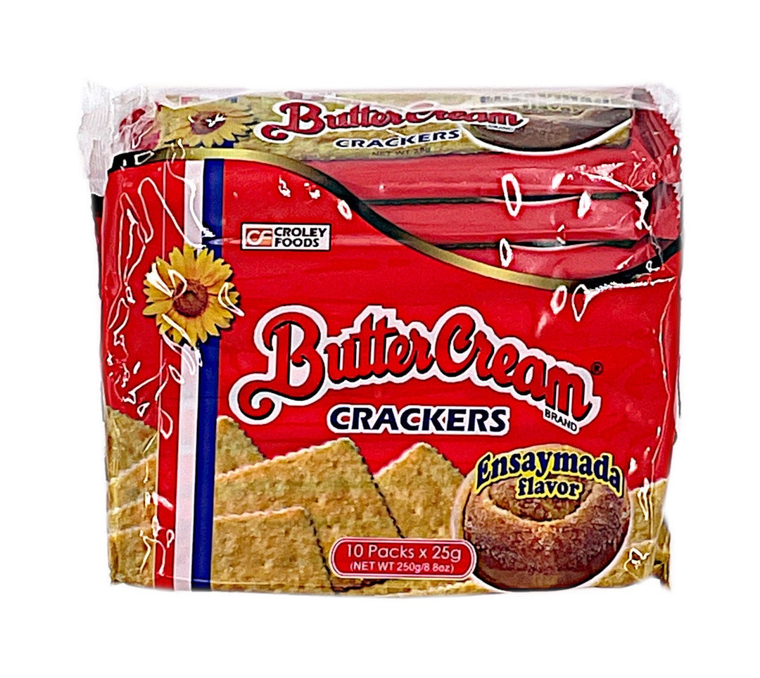 Butter Cream Cracker in Ube, Original, Ensaymada, Mango and Strawberry ...