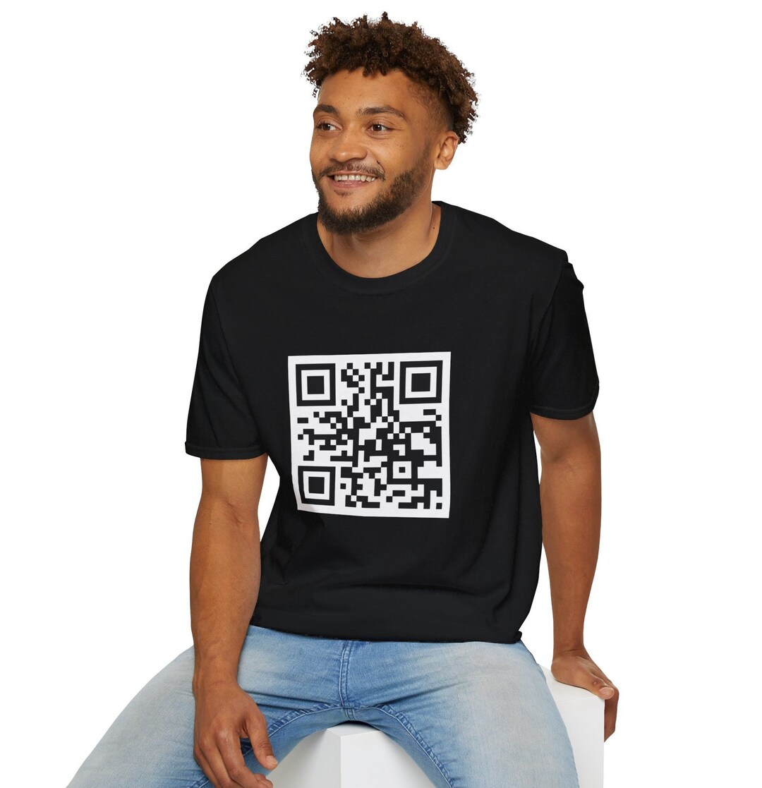 Fathers Day QR Code Shirt, Scan QR Code Happy Father's Day, Funny ...