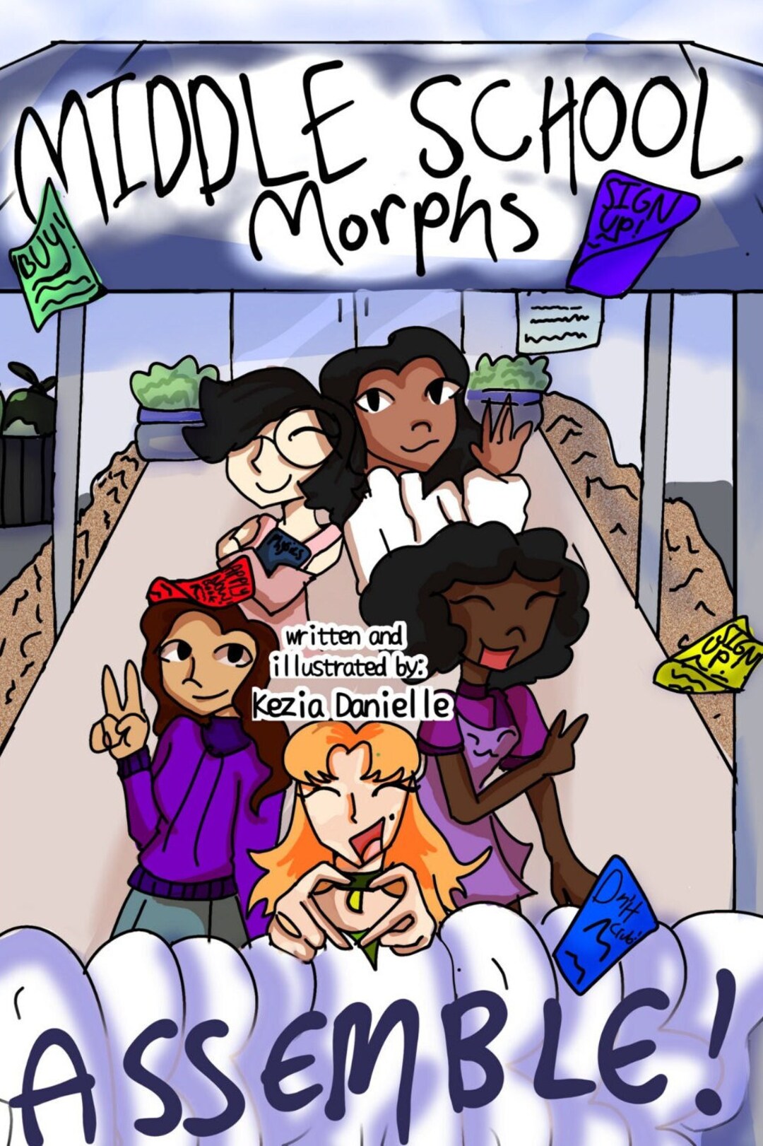 Middle School Morphs: Assemble! Book 1, DIGITAL VERSION - Etsy