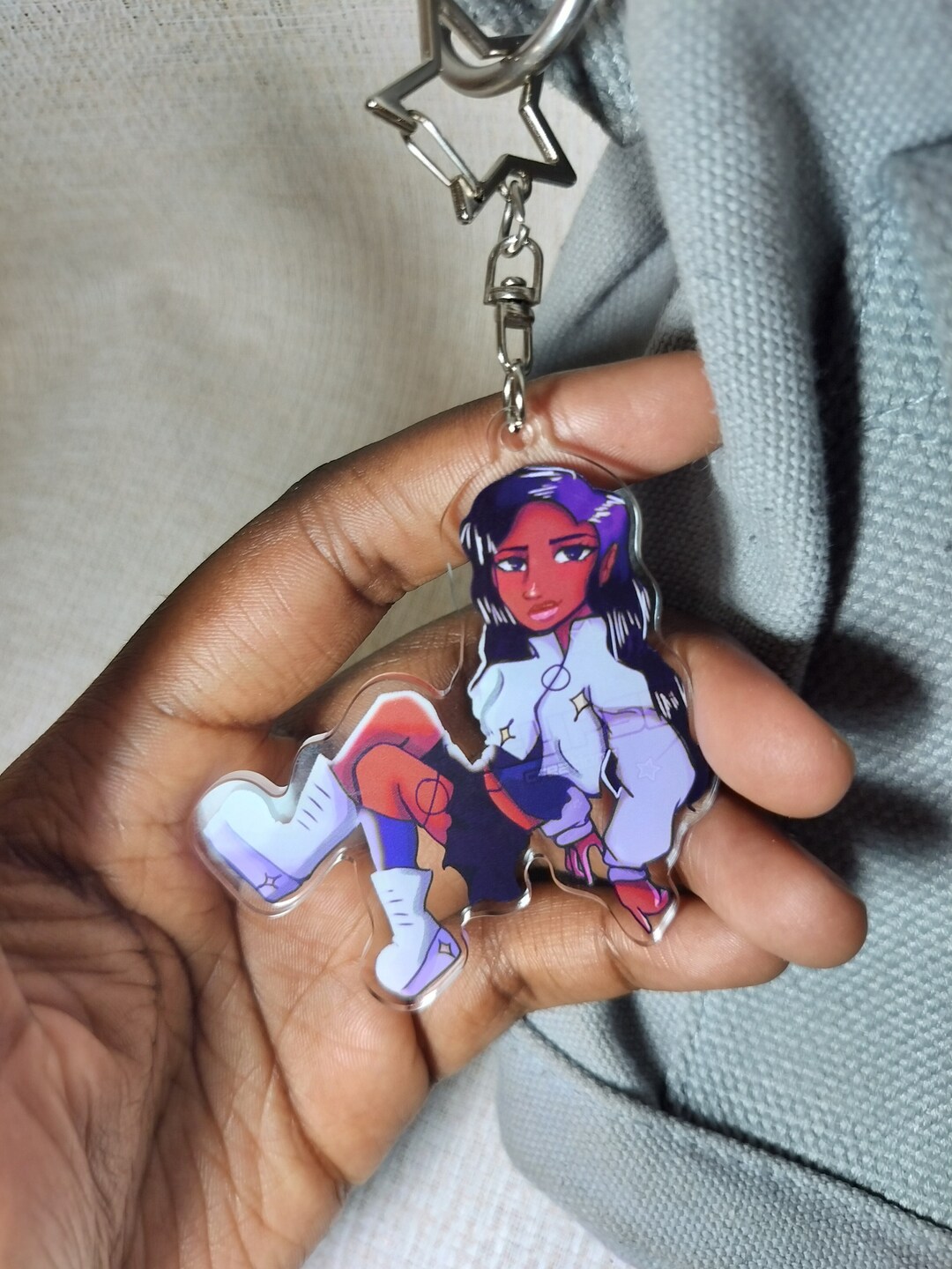 Annie Vince, Original Character Keychain, 2x2.5" - Etsy