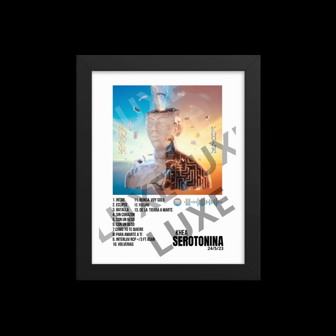 KHEA/ Serotonina / Digital Printable, Album Cover, Poster - Etsy