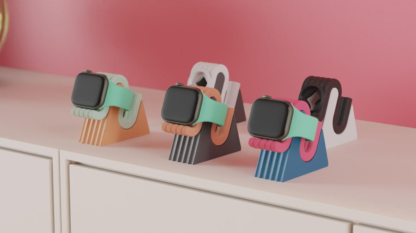 Apple Watch Charging Stand Modern Design Holder Dock - Etsy