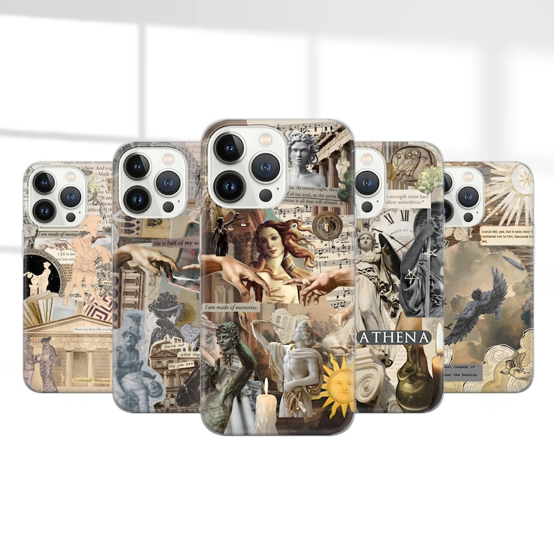 Greek Mythology Phone Case Greek Gods Cover for iPhone 17 Pro Max, 16e ...