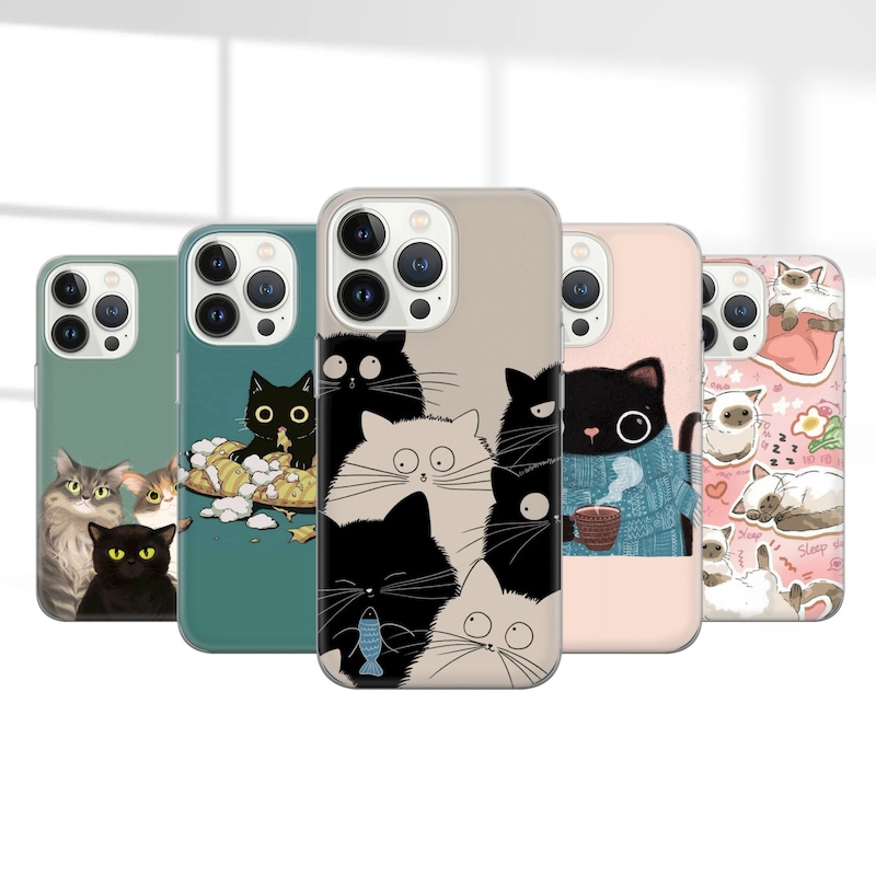 Cat Phone Case - Etsy