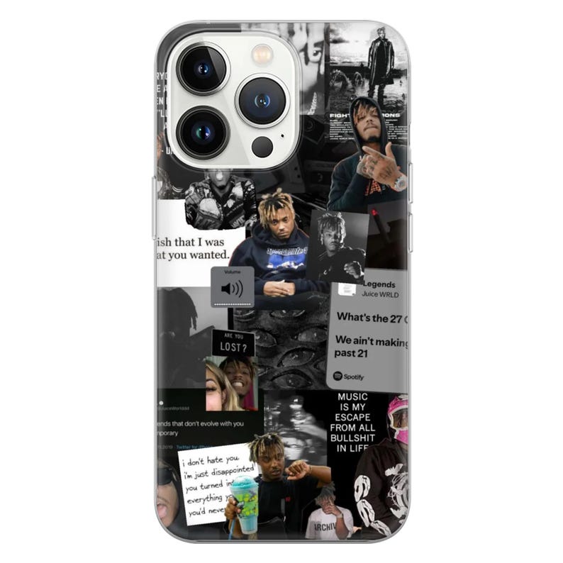 Juice WRLD 999 Phone Case: Protective TPU Gel, UV Print - Etsy