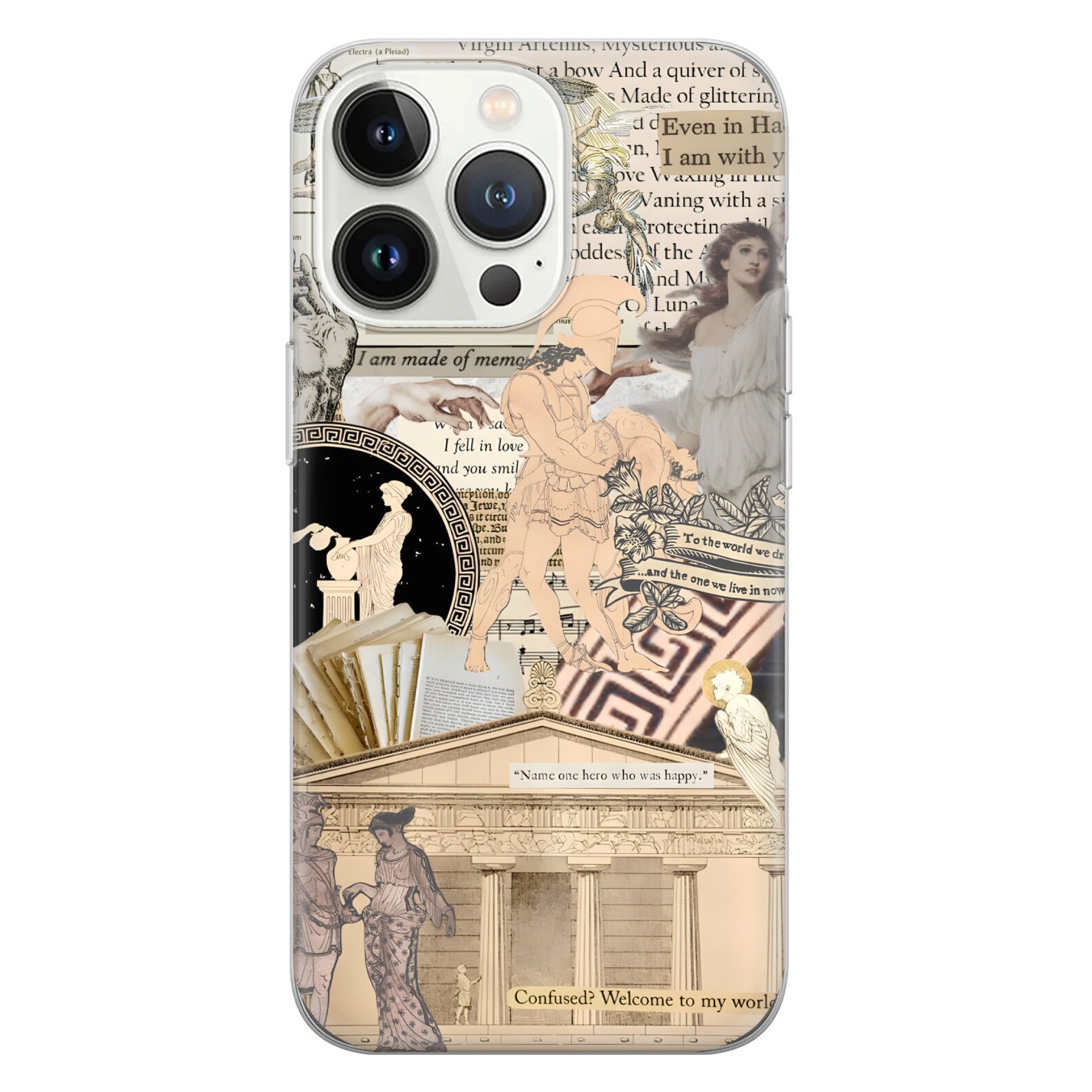 Greek Mythology Phone Case Greek Gods Cover for iPhone 17 Pro Max, 16e ...