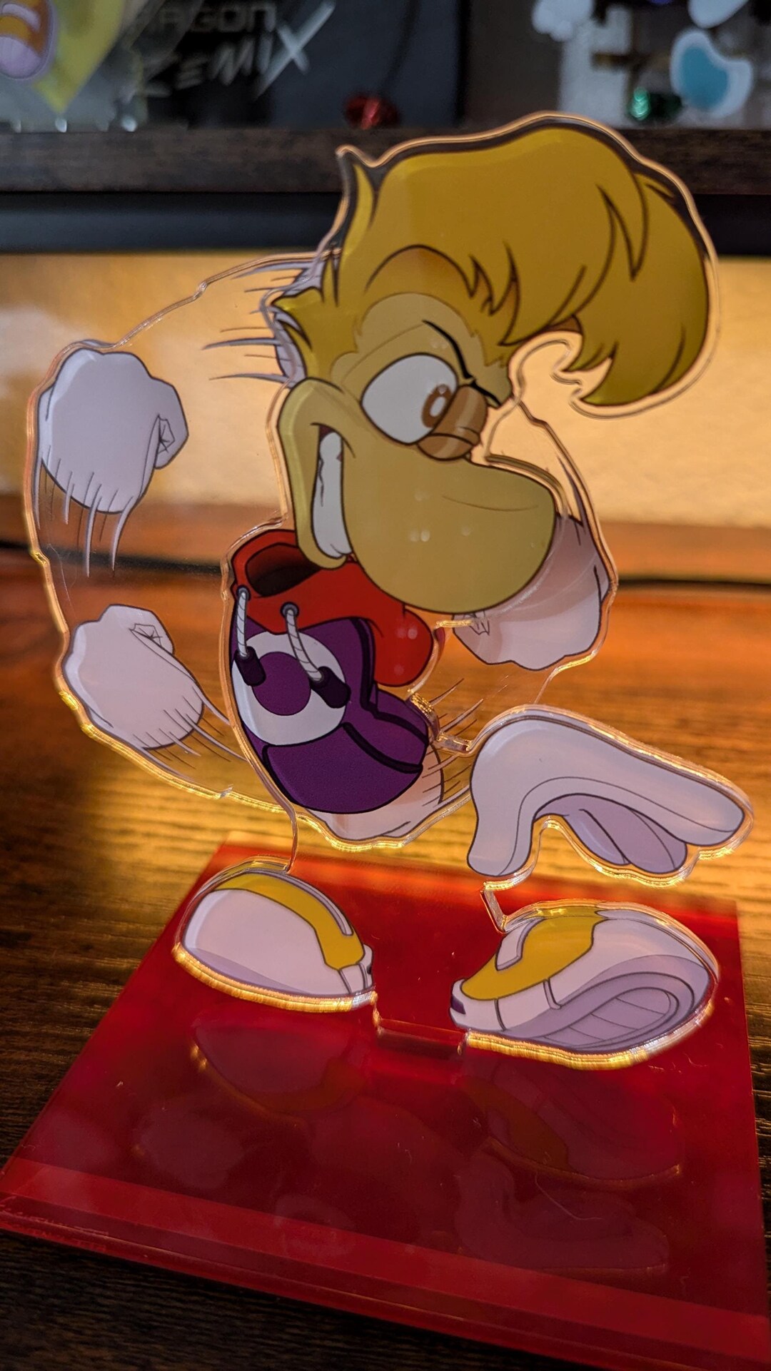 Rayman Spinning Standee [sparks of Hope] - Etsy UK