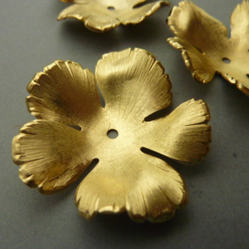Brass Flower - Etsy