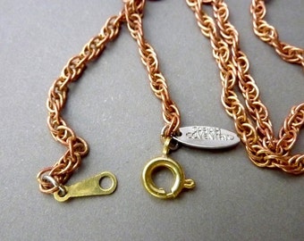 Brass Rope Chain Raw Brass Fox Chain Unsoldered Open Chain - Etsy
