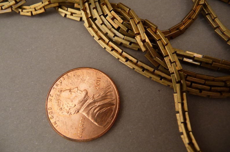 4 Ft Boston Link Chain Solid Brass Vintage | Etsy