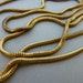 Snake Chain Necklace - Complete - Vintage Brass 36 Inches - Etsy