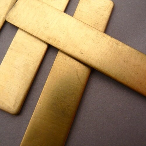 12 Brass Logo Tags Label or Frame ID Bracelet - Etsy