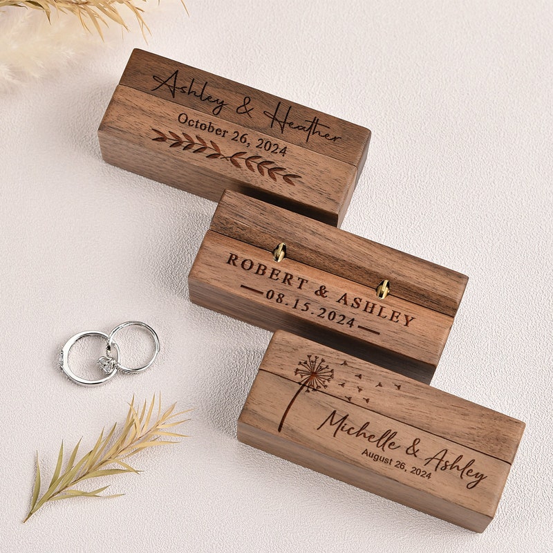 Slim Ring Box - Etsy