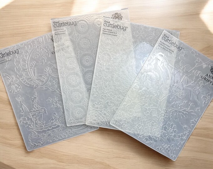 Anna Griffin Embossing Folders With Embossing Folder. 5.25x7.25 Inch Folder. Beautiful Embossing ...