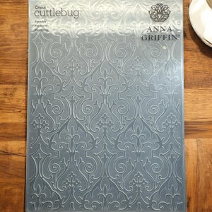 Anna Griffin Embossing Folders With Embossing Folder. 5.25x7.25 Inch ...