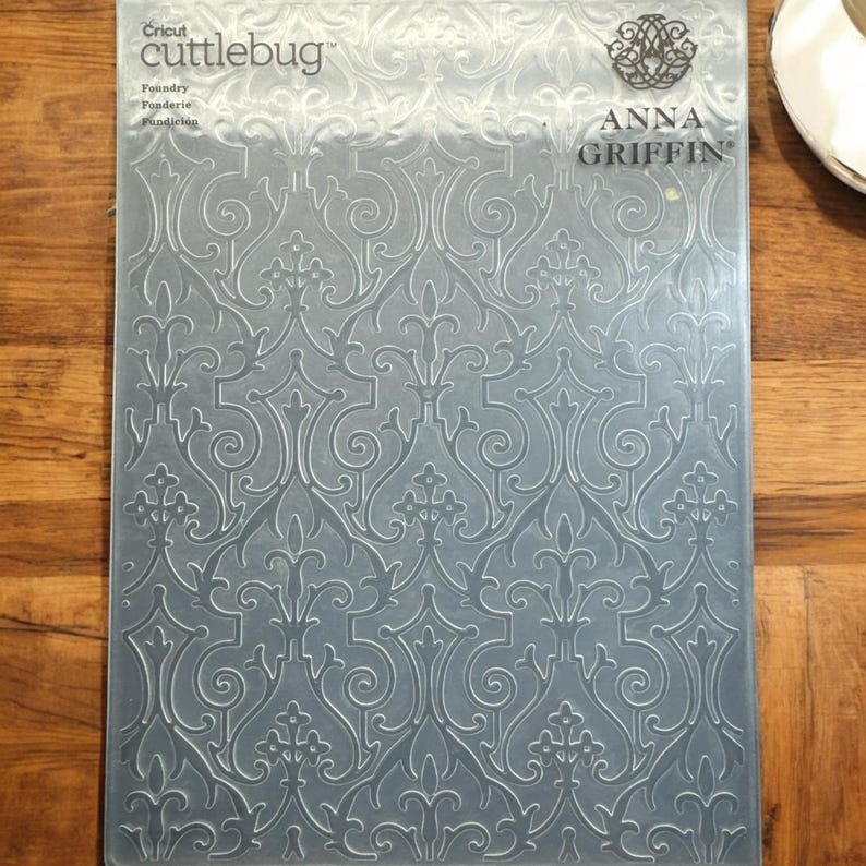 Anna Griffin Embossing Folders With Embossing Folder. 5.25x7.25 Inch ...