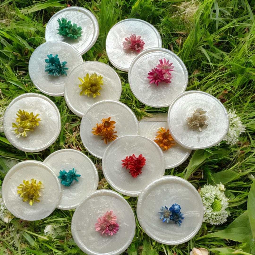 Wax Seals. Set of Six Self Adhesive Seals. Junk Journal. Good for ...
