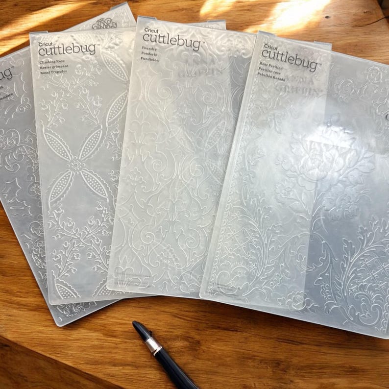 Anna Griffin Embossing Folders With Embossing Folder. 5.25x7.25 Inch ...