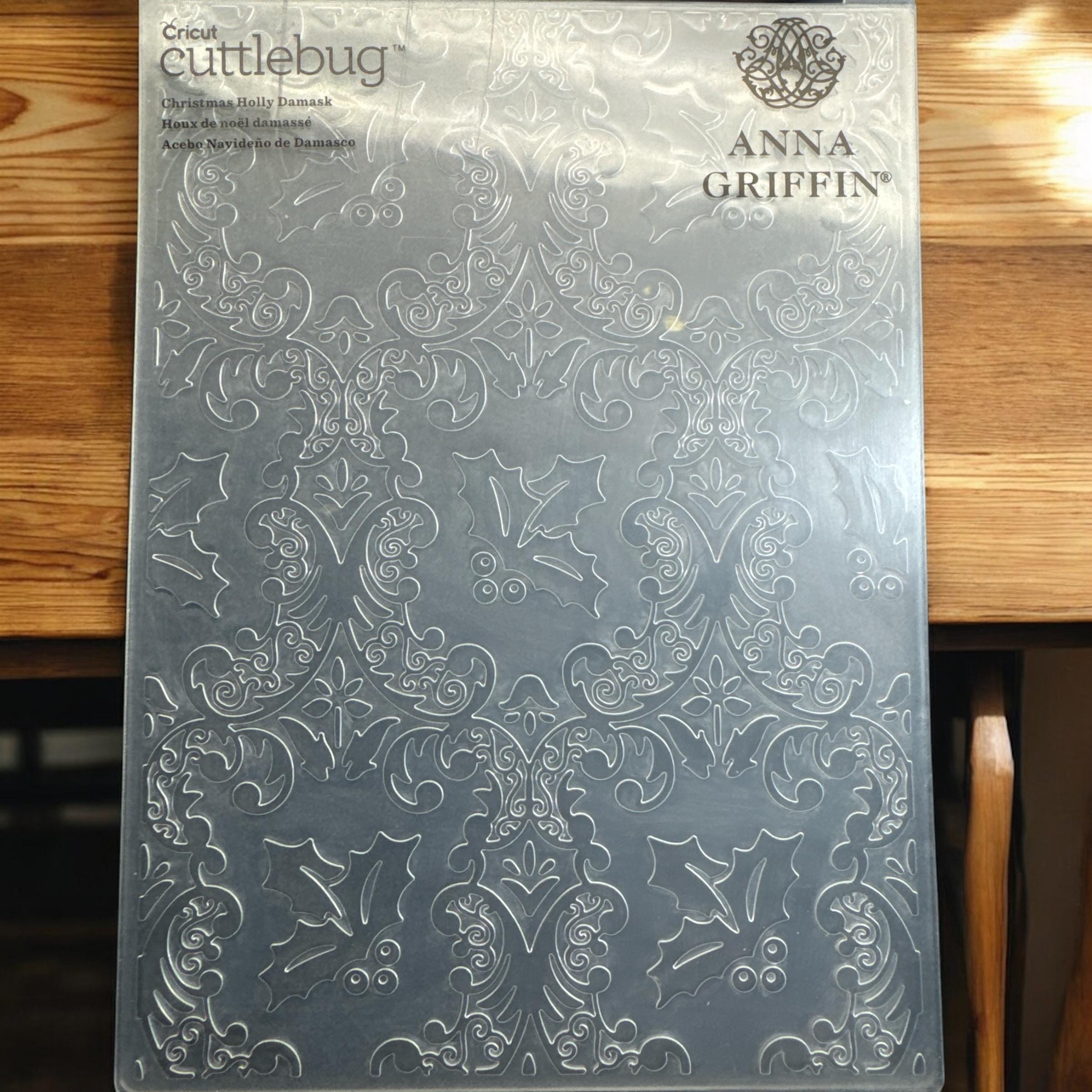 Anna Griffin Embossing Folders With Embossing Folder. 5.25x7.25 Inch ...