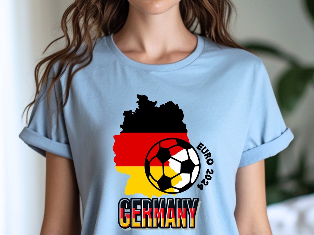 Euro 2024 Germany Unisex Short Sleeve Shirt Mens Euro 2024 T-shirt ...