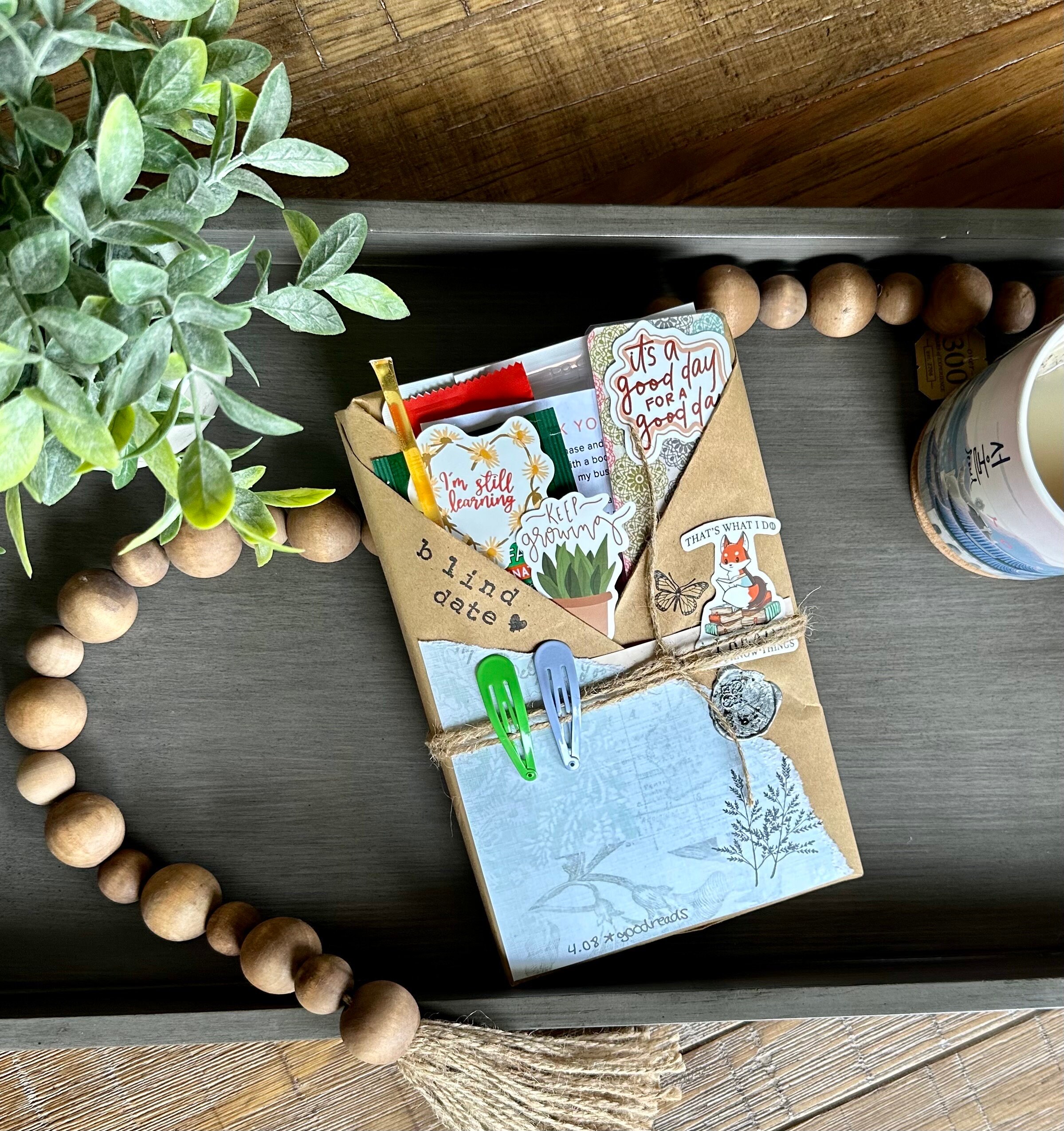 Blind Date With a Book Pampering Kit Wrapped Book, Surprise Book Box ...