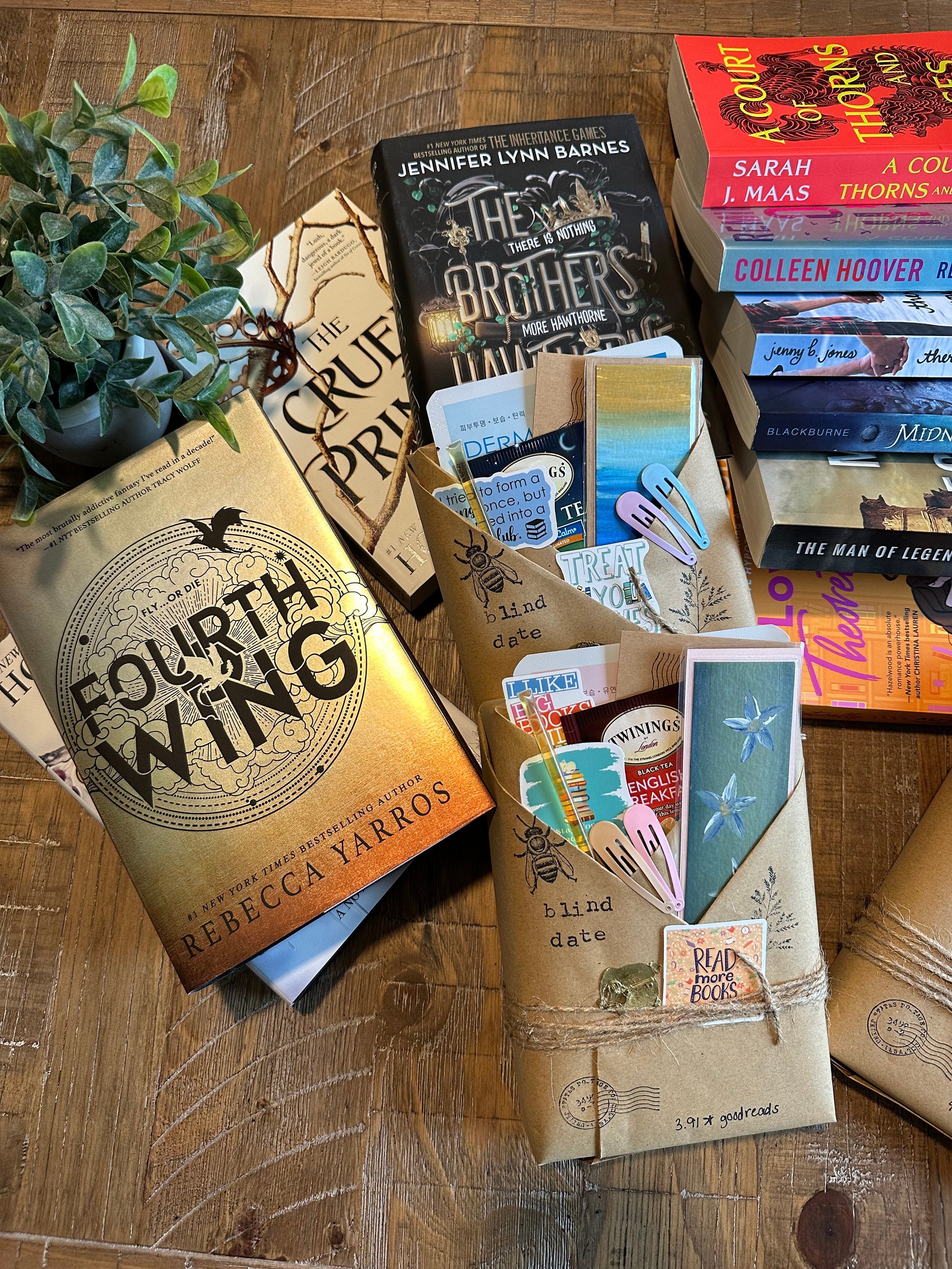 Book Box, Surprise Book, Gift Box, Blind Date With a Book, Book Lovers ...