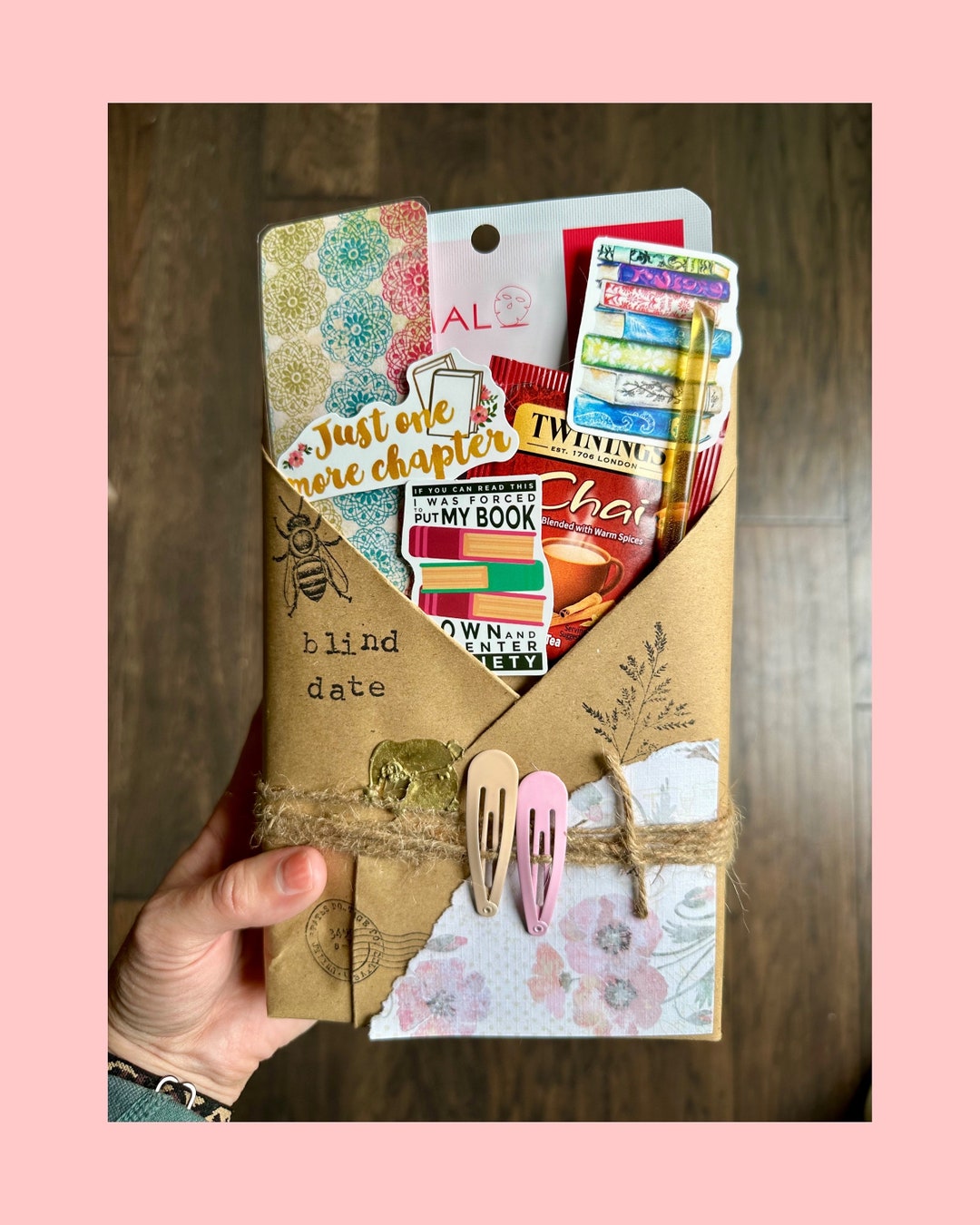 Personalized Blind Date With a Book Gift Mystery Gift for Book Lover ...