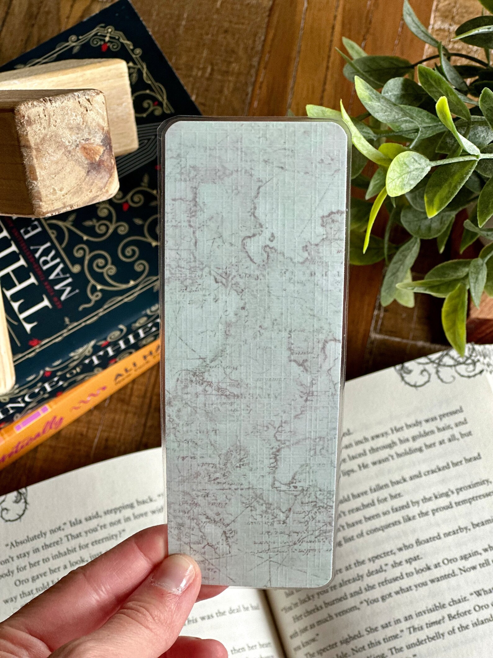 Handmade Bookmark Vintage Bookmark Floral Bookmark Bookish Gift for ...