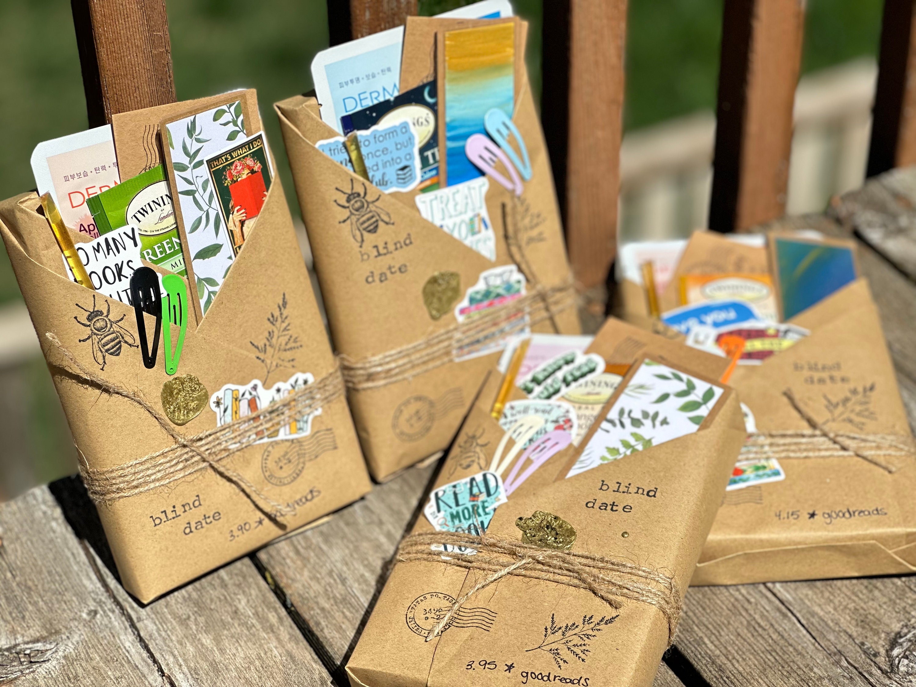 Book Box, Surprise Book, Gift Box, Blind Date With a Book, Book Lovers ...