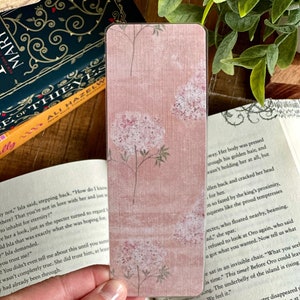 Handmade Bookmark Vintage Bookmark Floral Bookmark Bookish Gift for ...