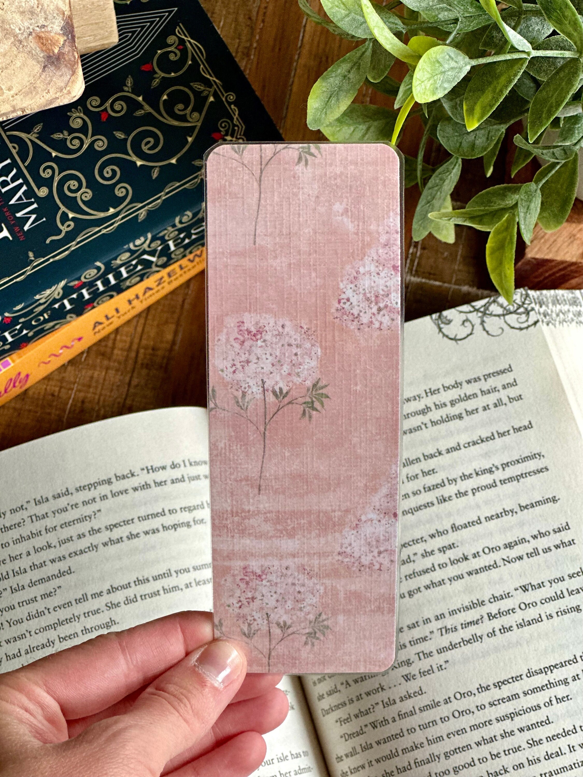Handmade Bookmark Vintage Bookmark Floral Bookmark Bookish Gift for ...