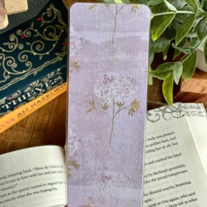Handmade Bookmark Vintage Bookmark Floral Bookmark Bookish Gift for ...