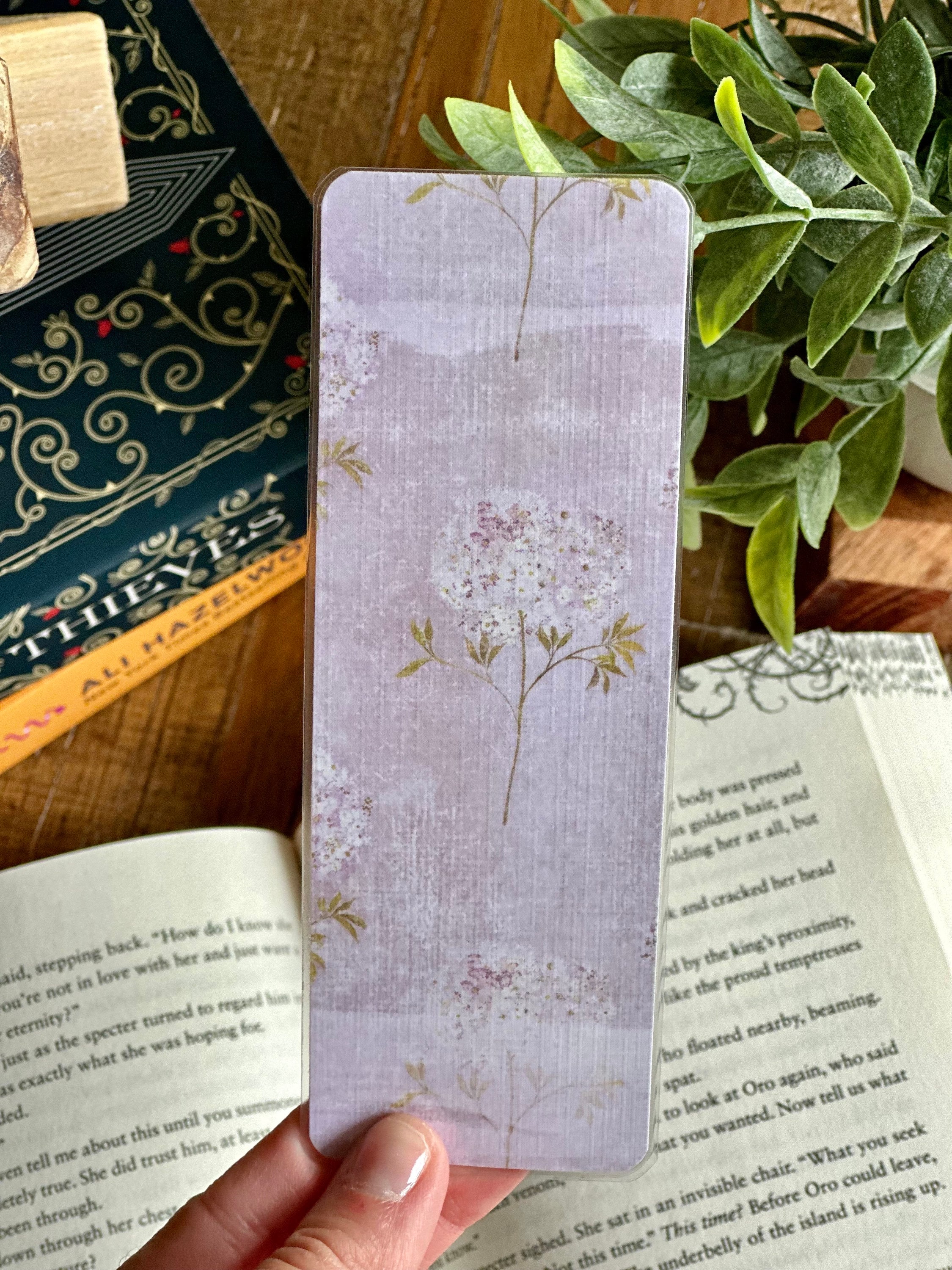 Handmade Bookmark Vintage Bookmark Floral Bookmark Bookish Gift for ...