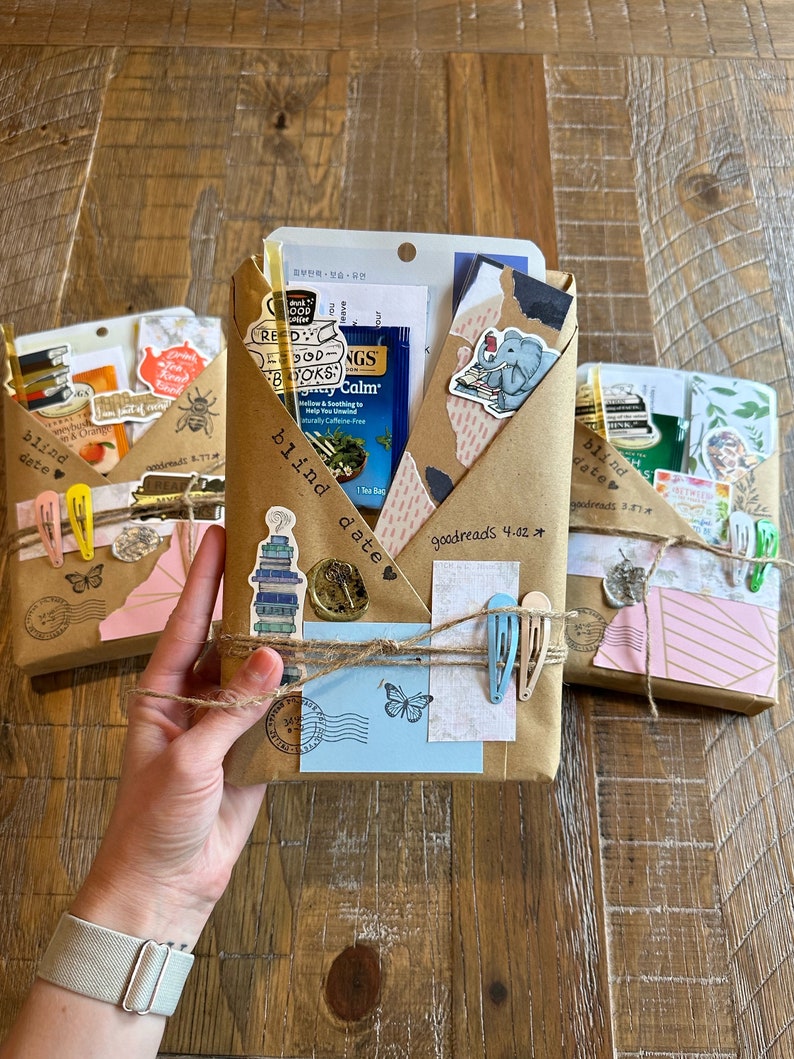 Book Box, Surprise Book, Gift Box, Blind Date With a Book, Book Lovers ...