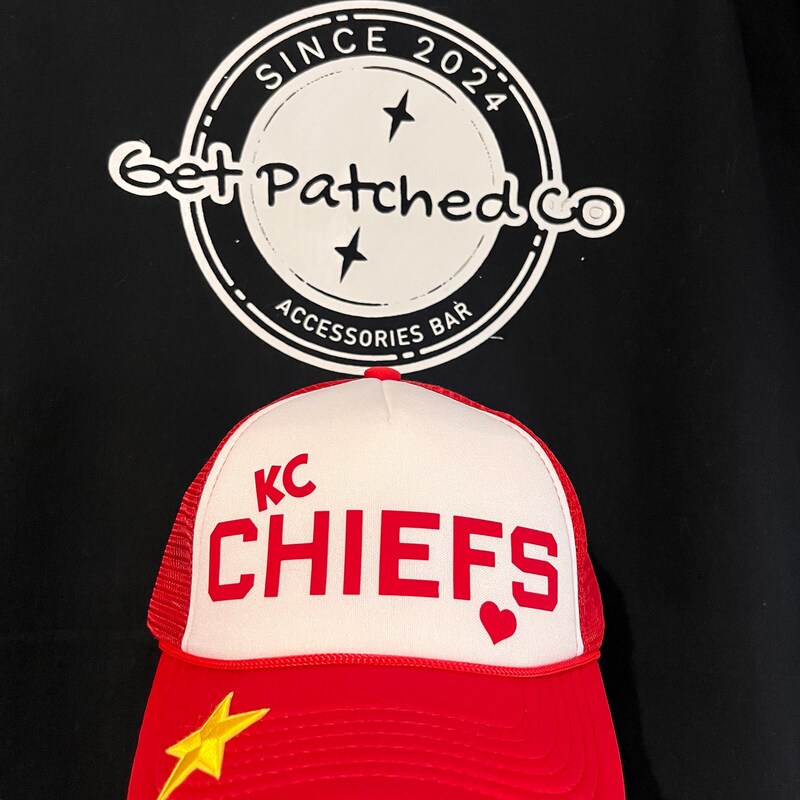Kc Chiefs Hat - Etsy