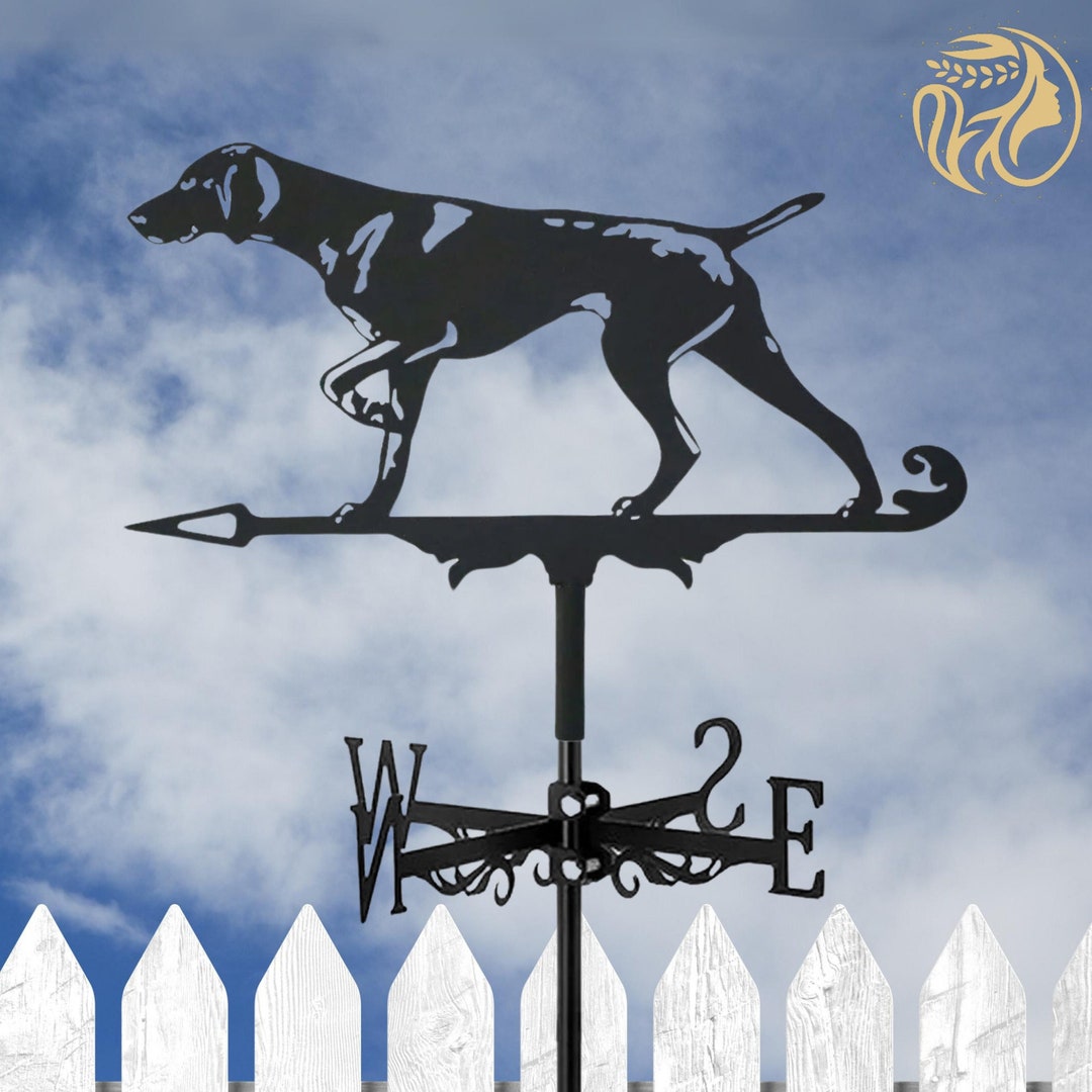 Foxhound Weather Vane, Dog Wind Spinner, Decor for Dog Lover, Metal ...