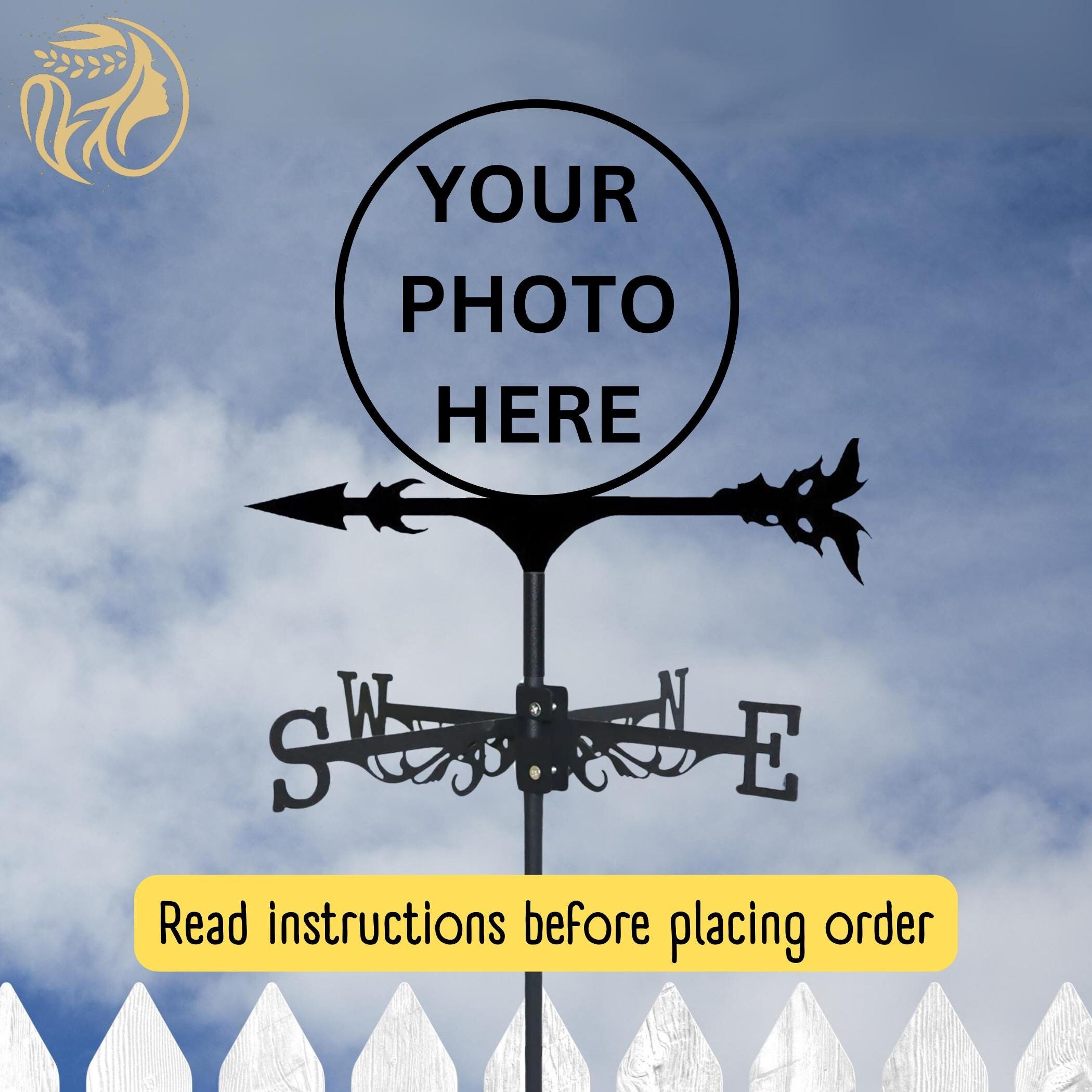 Custom Weather Vane, Custom Metal Gift, Personalized Weathervane ...