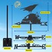 Spooky Crow Weather Vane, Halloween Garden Decor, Metal Crow Wind Vane ...