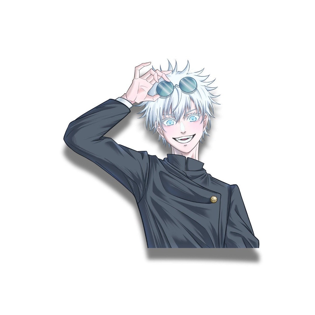 JJK Gojo Custom Anime Vinyl Stickers for Car / Laptop //waterproof ...