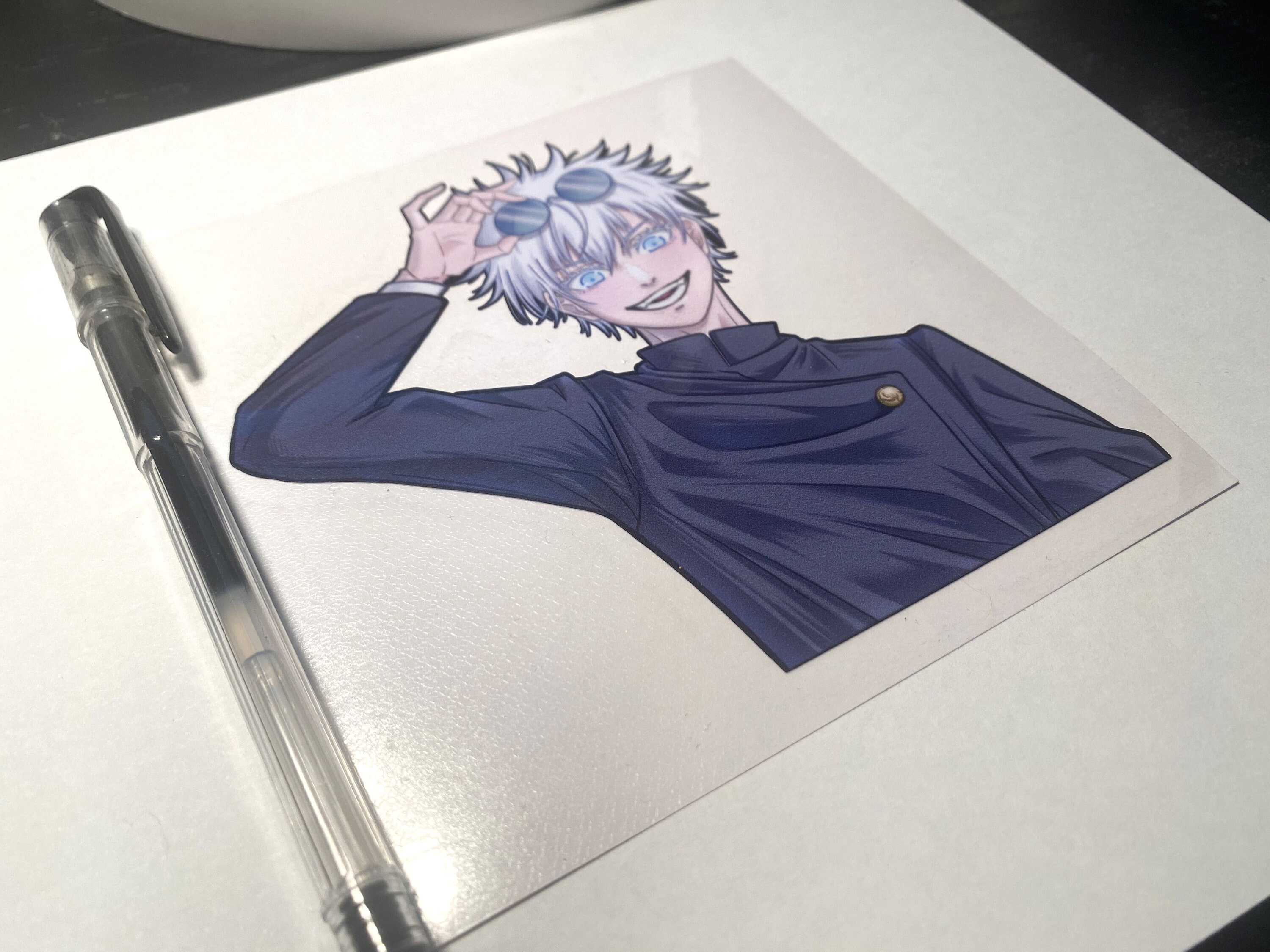 JJK Gojo Custom Anime Vinyl Stickers for Car / Laptop //waterproof ...