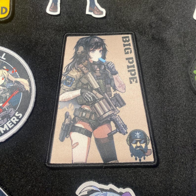 Anime Velcro Patch - EFT - Tarkov Collection - Big Pipe - Goons - Etsy