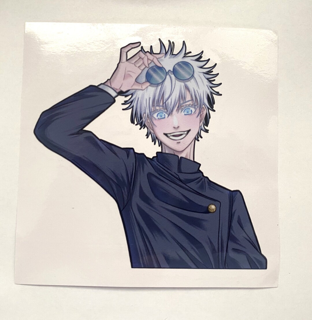 JJK Gojo Custom Anime Vinyl Stickers for Car / Laptop //waterproof ...