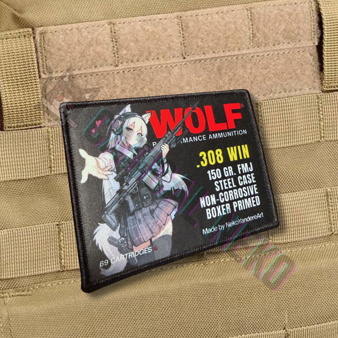Anime Morale Patch - Ammo Series - .308 WIN - Etsy