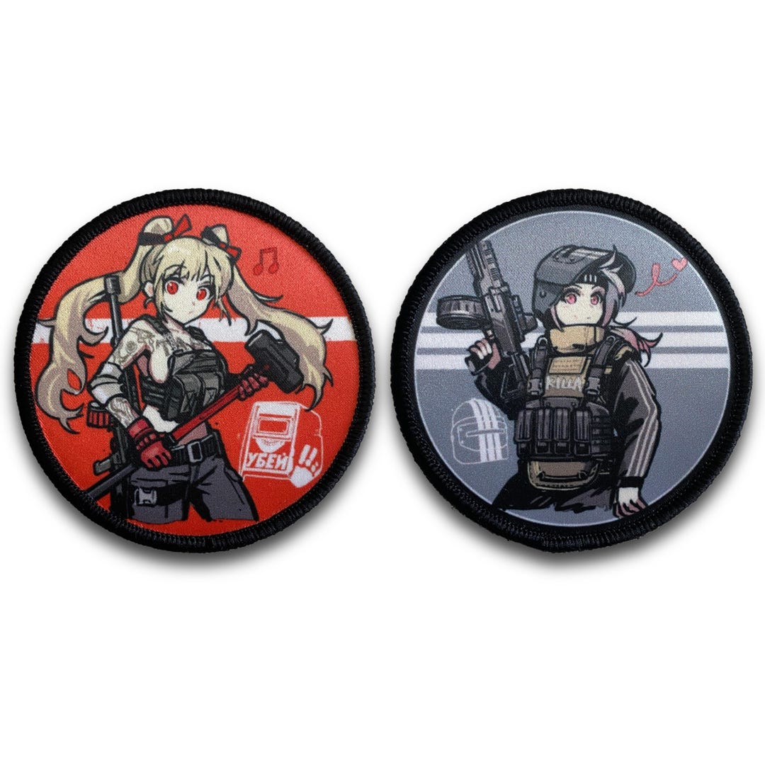 Anime Velcro Patch - EFT - Tarkov Collection - Killa & Tagilla - Etsy