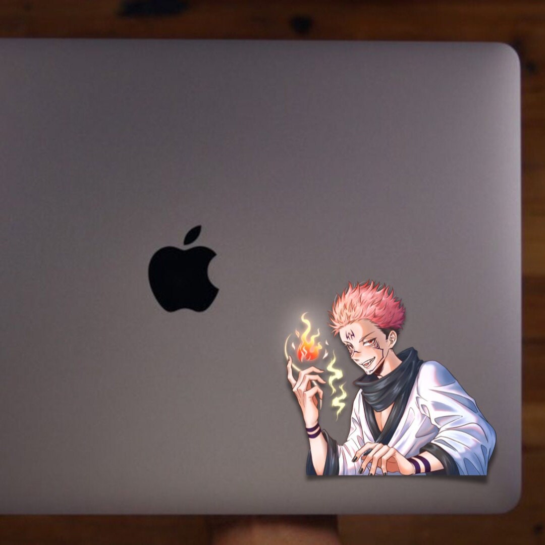 JJK Sukuna Custom Anime Vinyl Stickers for Car / Laptop //waterproof ...